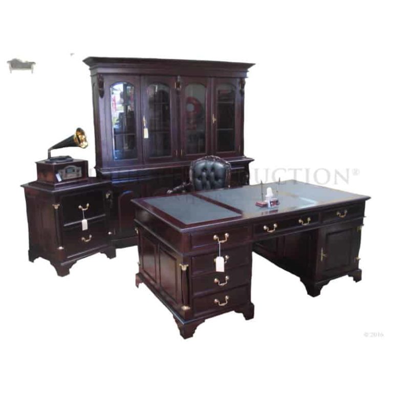 Lombardo Office Writing Desk 150cm with matching Captains Chair ...