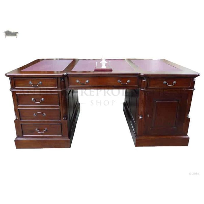 Antique style Partner Desks & Executive Office Desks