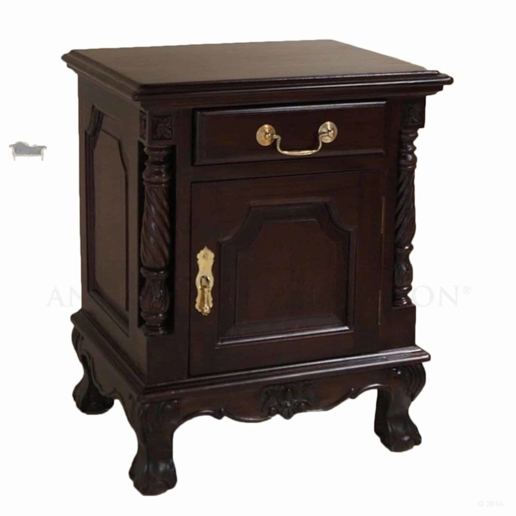 Chippendale Style Bedside Tables And Cabinets - Antique Reproduction Shop